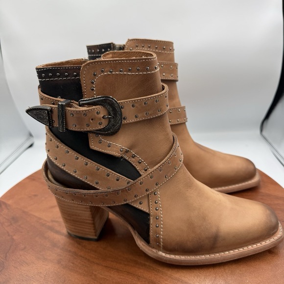 freebird | Shoes | Freebird Patsy Handcrafted Leather Ankle Boots Made ...